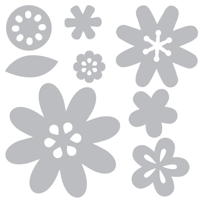 Sizzix Stanze Thinlits Flower Layers & Leaf | Sizzix-660146