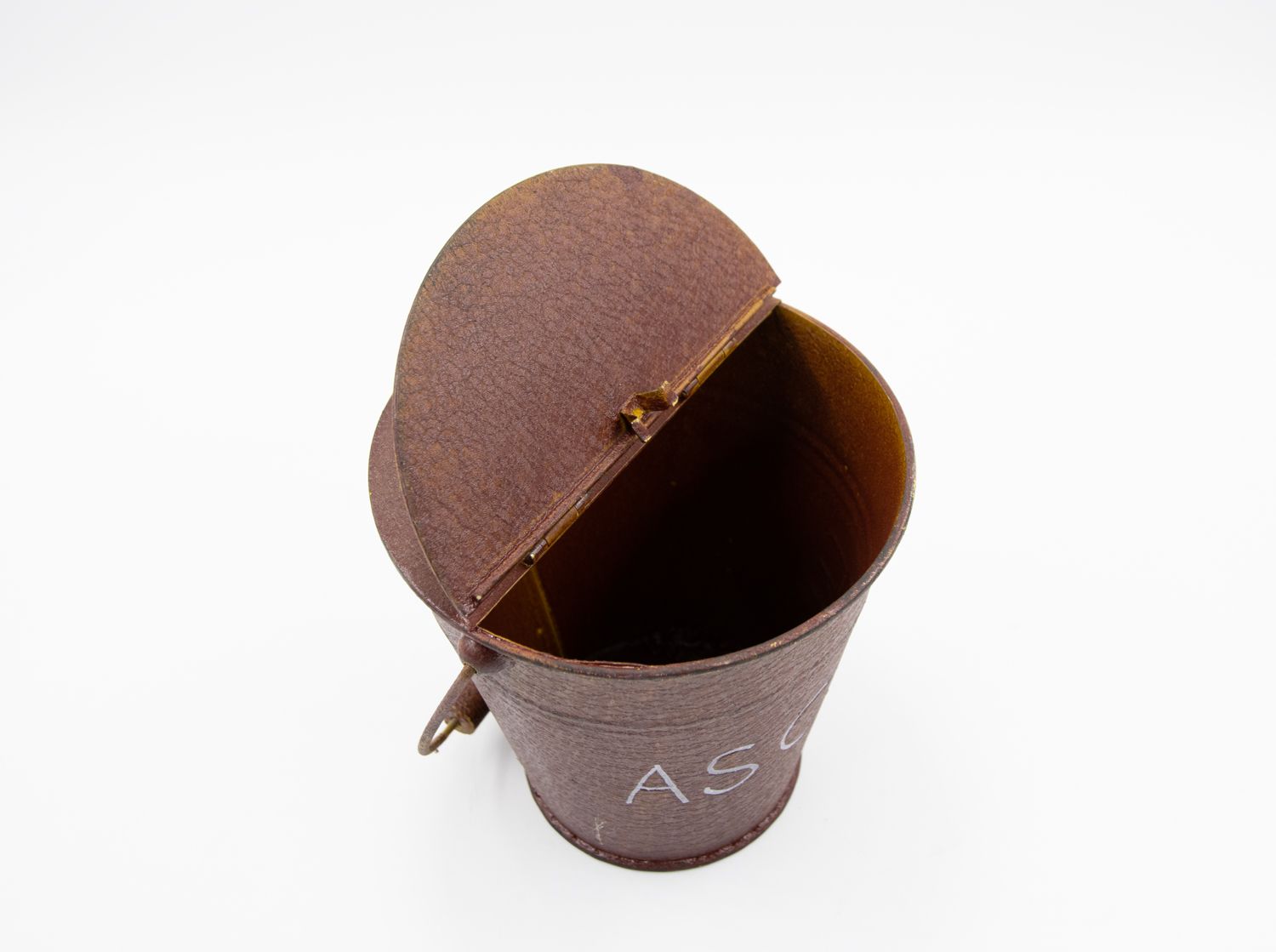 Aschenbecher Sturmaschenbecher Ascher Eimer rost Metall Landhausstil ...